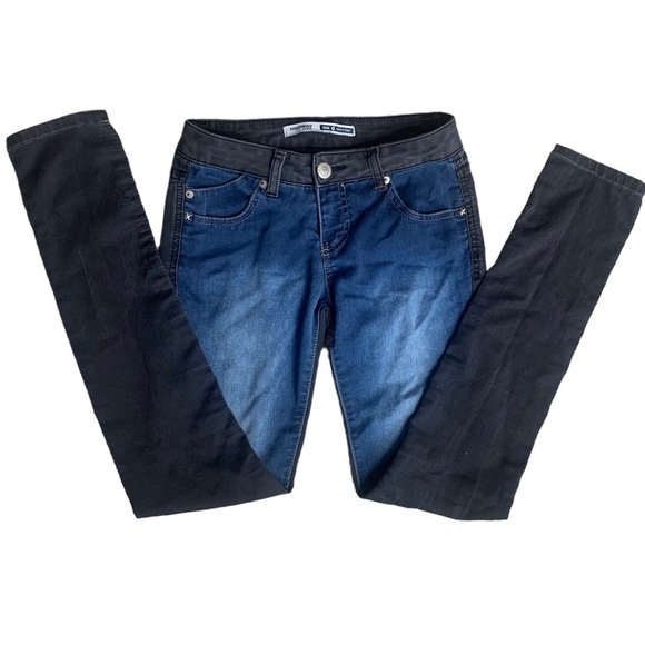 Highway Jeans | Jeans | Highway Jeans Black Blue Two Toned Skinny Jeans ...